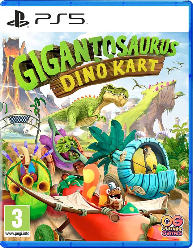 Игра Gigantosaurus: Dino Kart (английская версия) для PS5