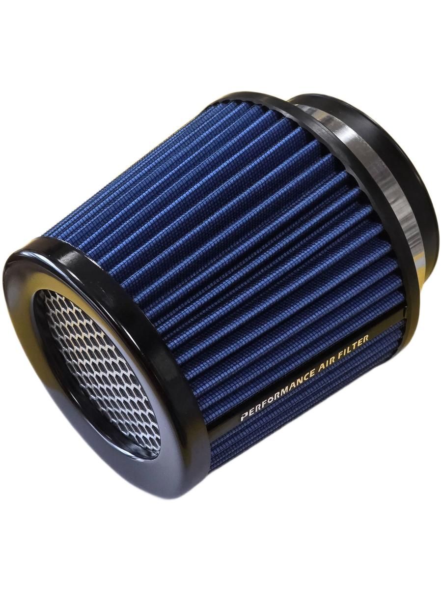 Фильтр нулевого сопротивления High Flow Air Filter 76/89/102мм синий