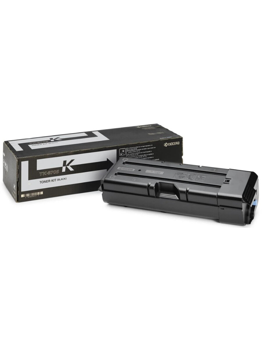 Тонер-картридж Kyocera TK-8705K 1T02K90NL0 черный для TASKalfa 6550ci/7550ci/6551ci/7551ci , 70 000 стр