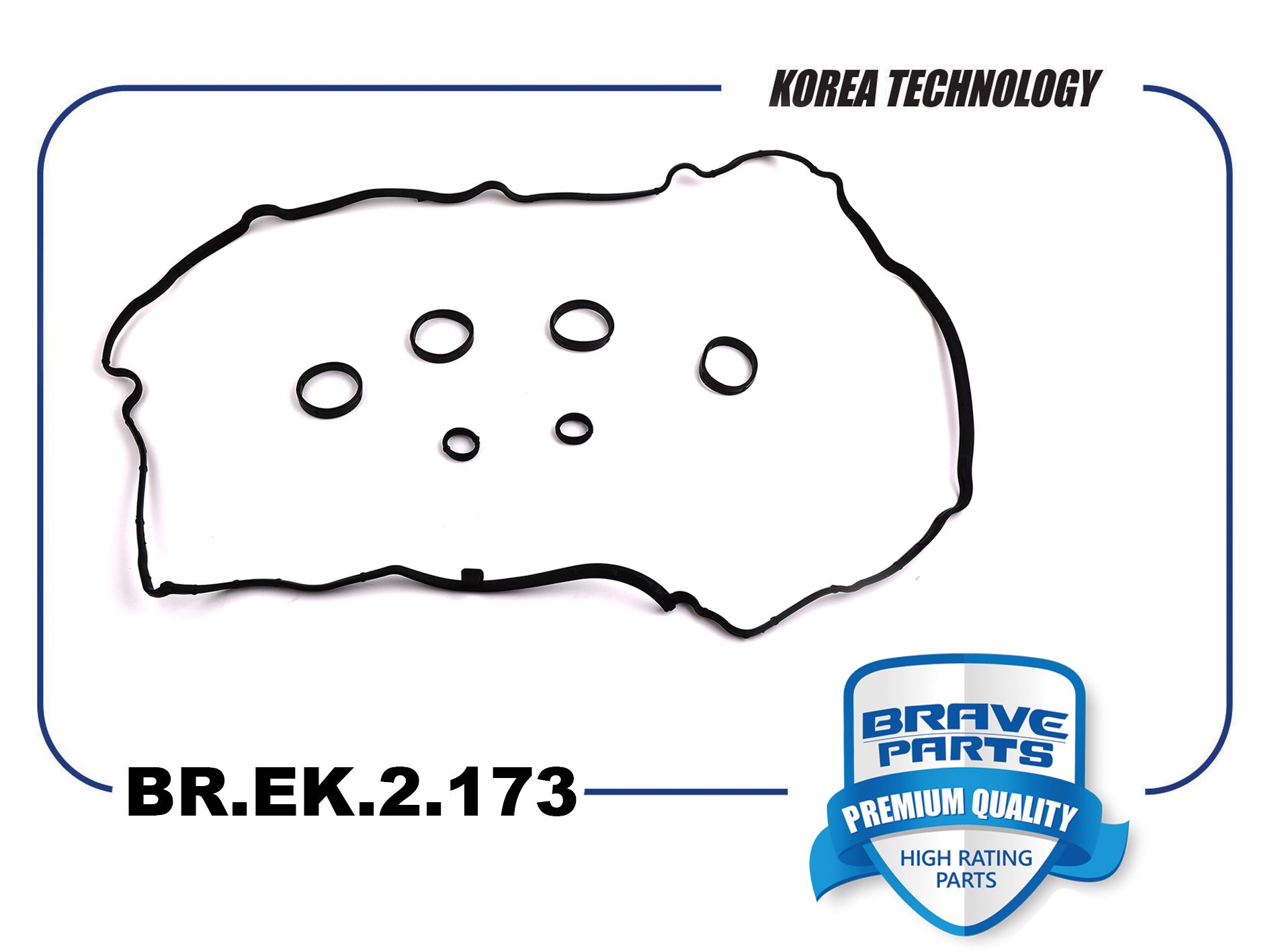 Прокладка клапанной крышки 11127567877 Citro n, Peugeot 1.4-1.6 16V EP3/EP6 09->