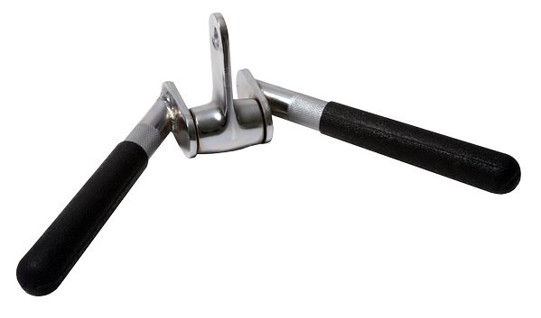 Рукоятка для тяги на трицепс ручка для тренажера V-образная серьга Original FitTools
