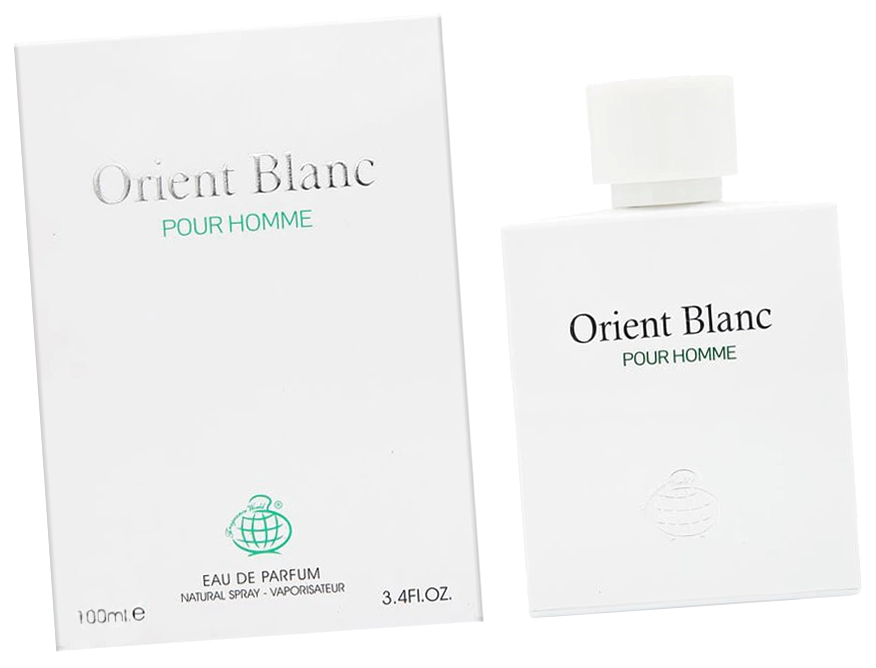 Мужская парфюмерная вода Fragrance World Orient Blanc 100 мл - Белый Восток, Ориент Бланк