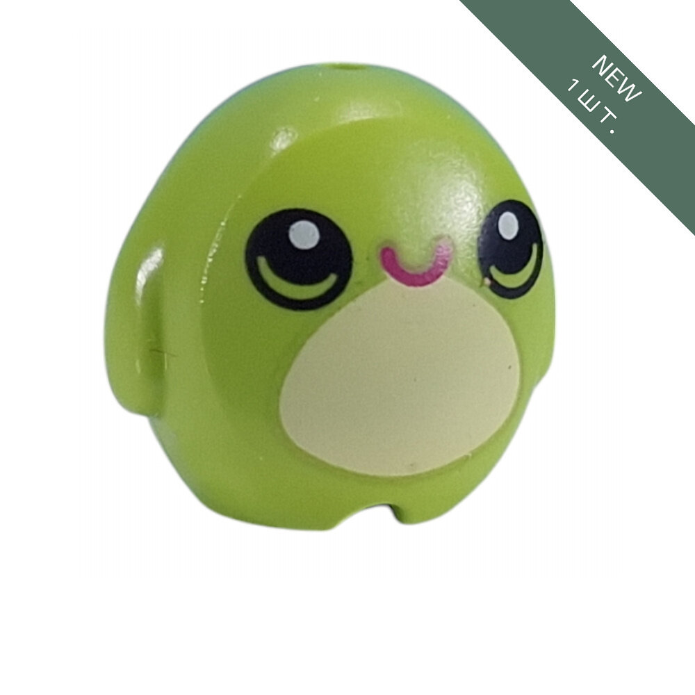 Деталь конструктора LEGO 6330pb01 · Lime · 1 шт.