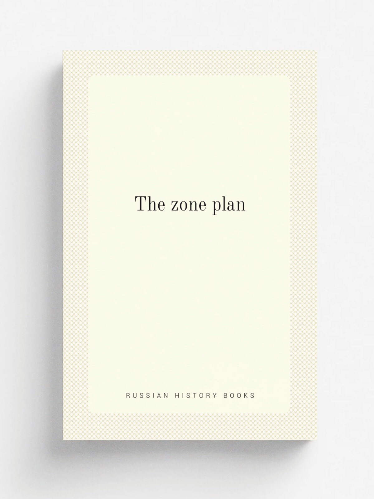 The zone plan