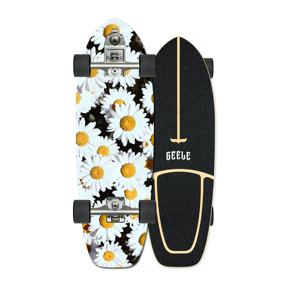 Geele V7 Land Surfboard Skateboard Water Bridge Professional Board Adult No-Push-Off Simulation Surf and Skiing Training Board
