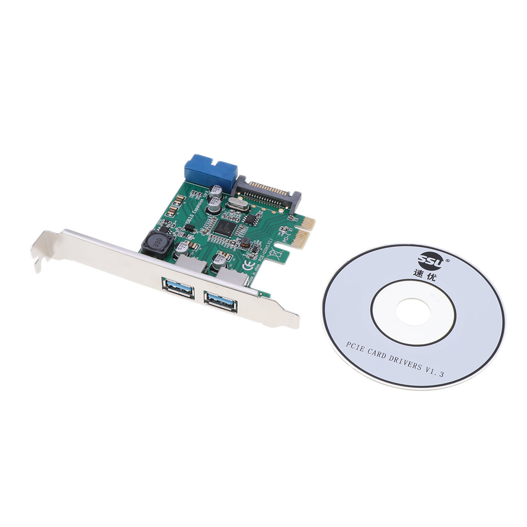 PCI Express USB 3.0 Hub Adapter Expansion Card for Windows
