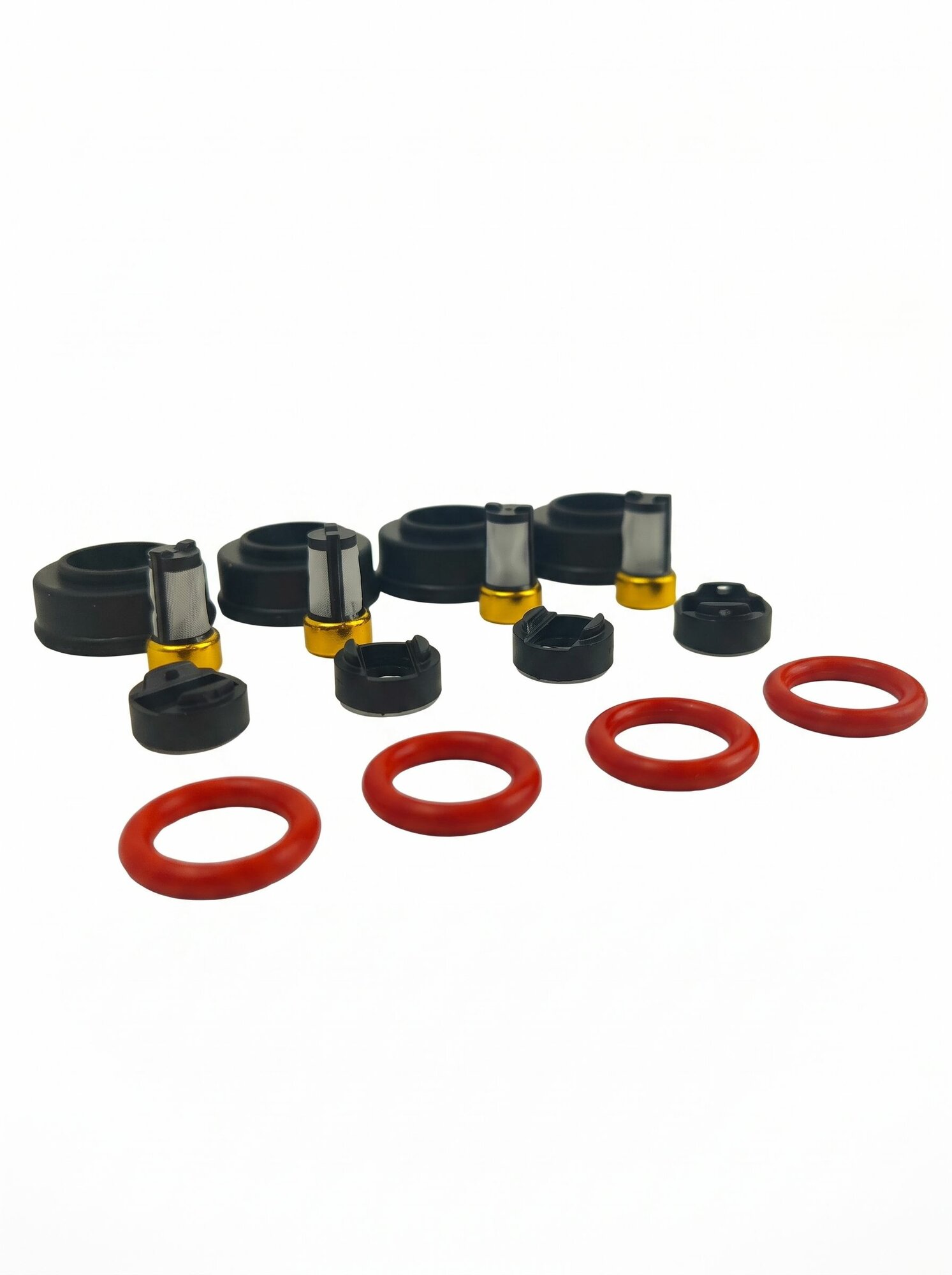 Ремкомплект 4 топливных форсунок Toyota 1ZR 2ZR (23250-37010, 23209-39145)