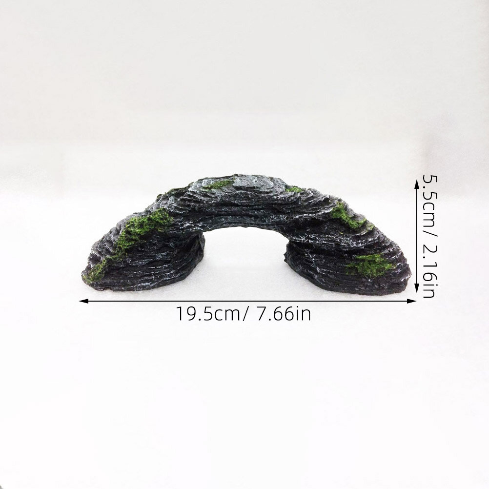 Мост Для Чereпашьего Отдыха Из Высококачественного Резина 22x7x9 Cm