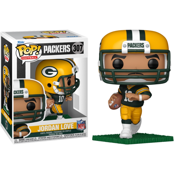 Фигурка Funko POP Национальной футбольной лиги (NFL) Джордан Лав 10 см, официально лицензированная коллекционная игрушка