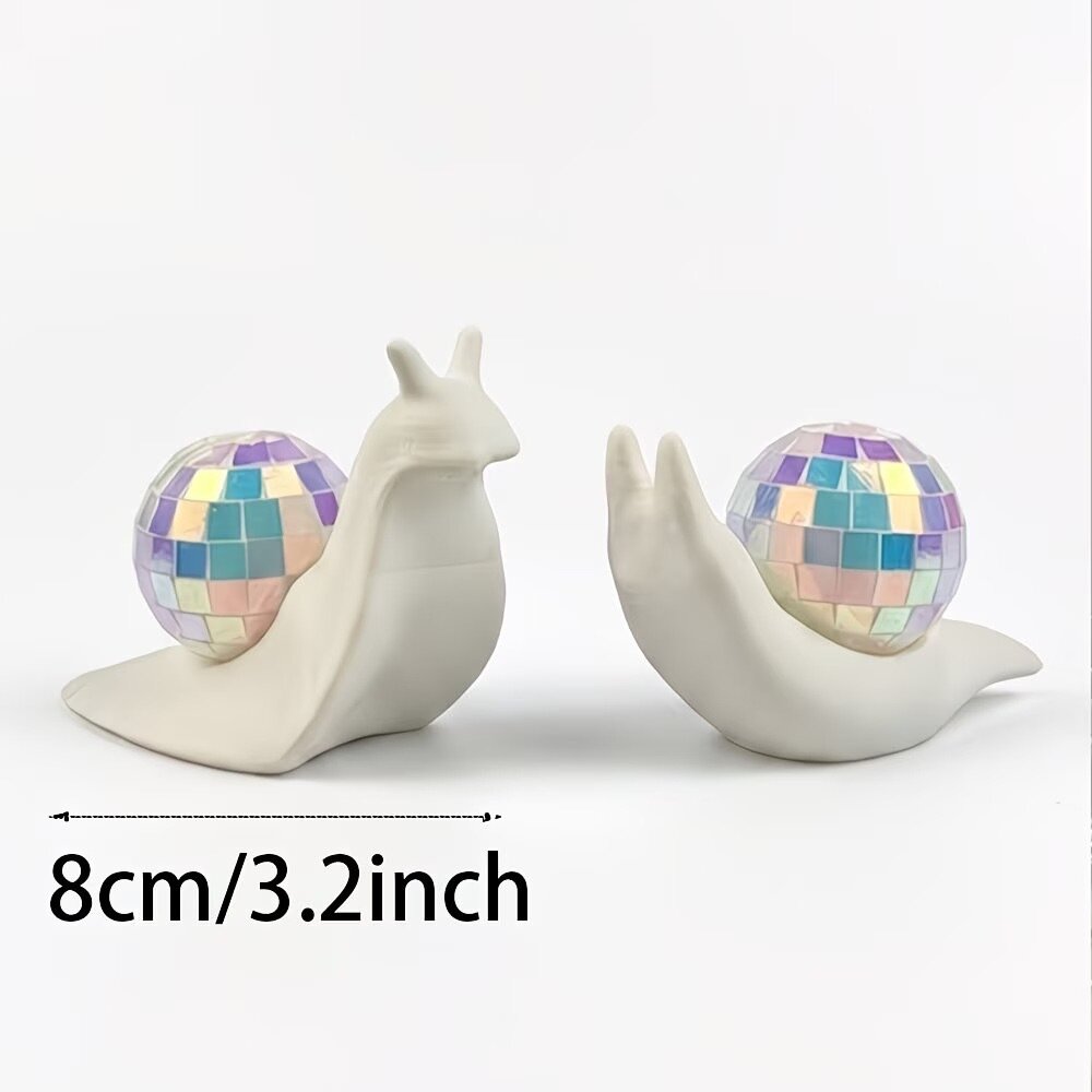 Трансграничный 3D-печатный светоуловитель-улитка для диско-шара, рефрактор для окон, креативный домашний декор.