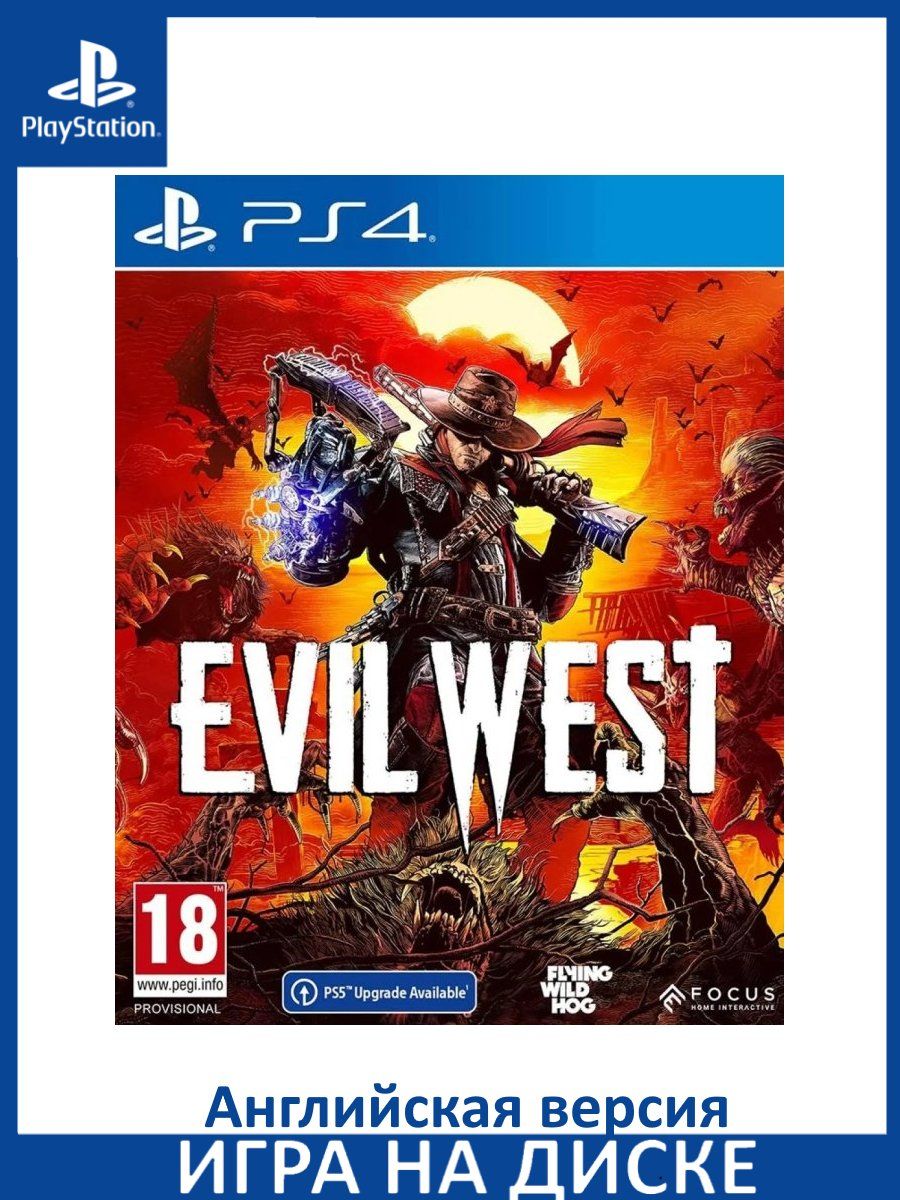 Игра Evil West PS4, PS5 Диск на PlayStation 4 и PlayStation 5 Английская версия