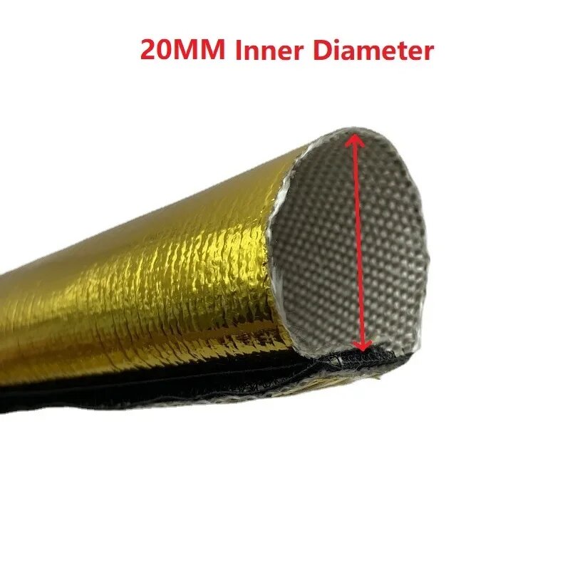 Тепловой экран из алюминиевой фольги 10/20/30/40 мм 2M 20mm