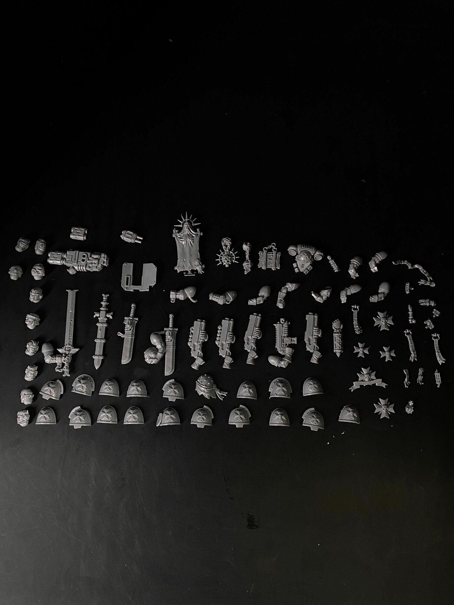 Black templars Upgrade pack. миниатюра по вселенной warhammer 40000