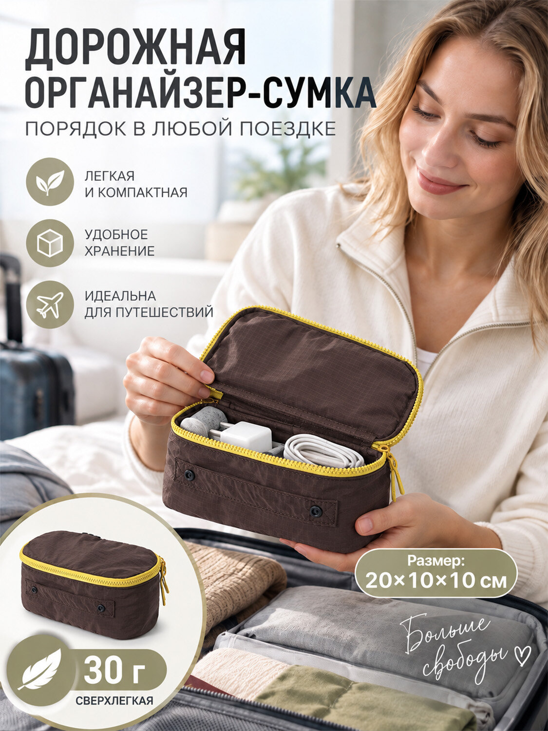 Органайзер для чемодана Naturehike