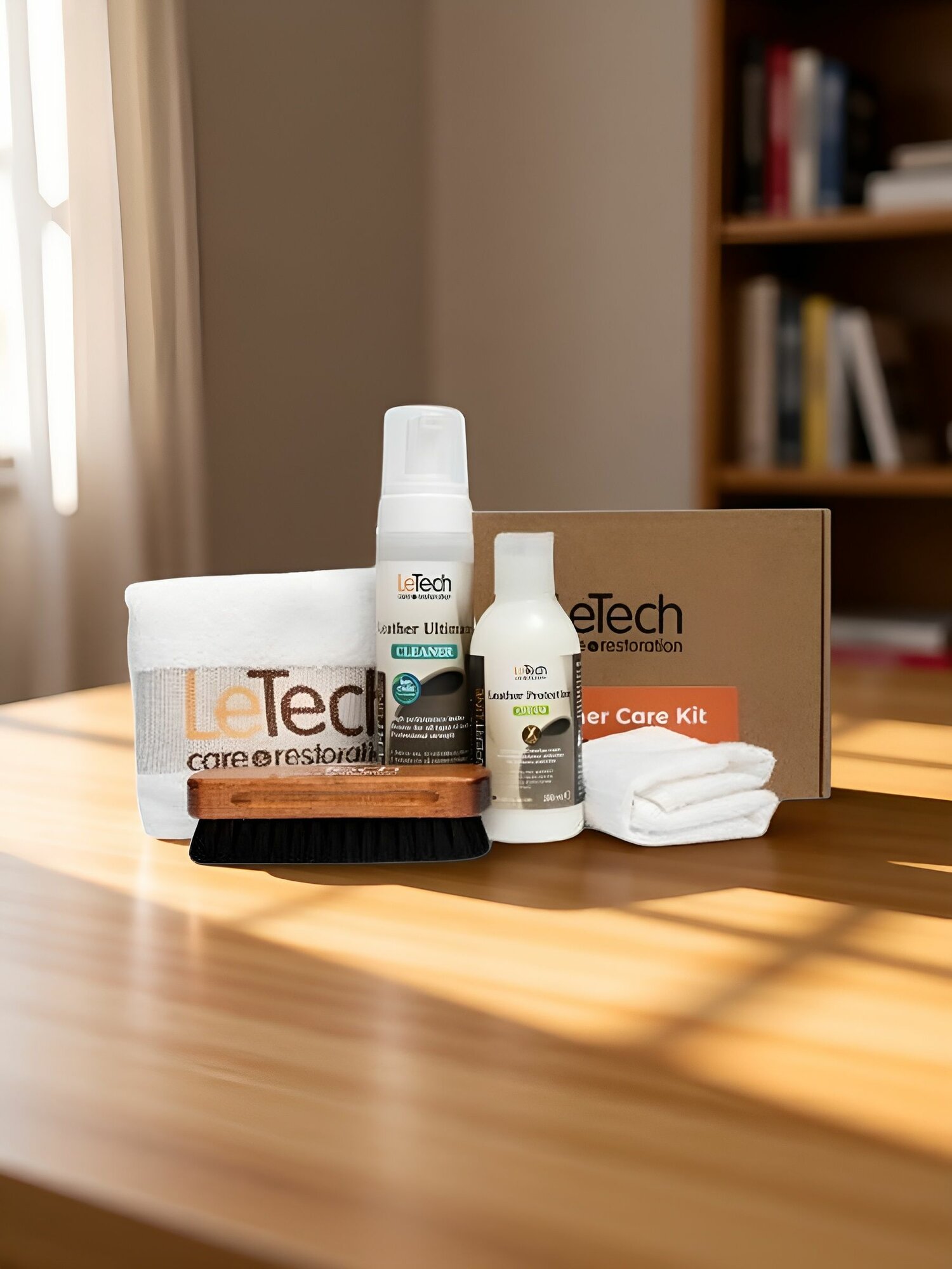 Набор для ухода за кожей LeTech Leather Care Kit