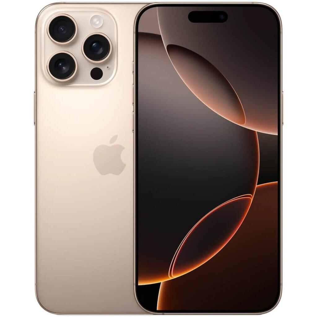 Смартфон Apple iPhone 16 Pro Max, 1Tb, nano SIM+eSIM, Desert Titanium