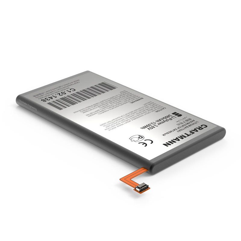 Стандартный аккумулятор Craftmann 3400 mAh для смартфона SAMSUNG SM-G9730 GALAXY S10/SM-G973F/SM-G973U/SM-G973W (EB-BG973ABE, EB-BG973ABU)