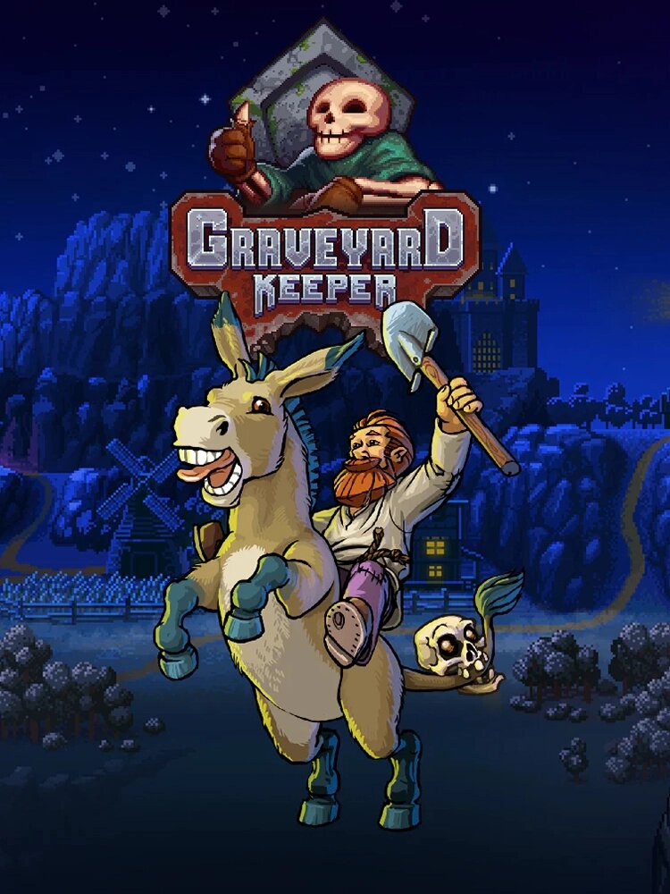 Игра Graveyard Keeper, ключ активации Steam, PC, tinyBuild, на русском, 16+, цифровая версия