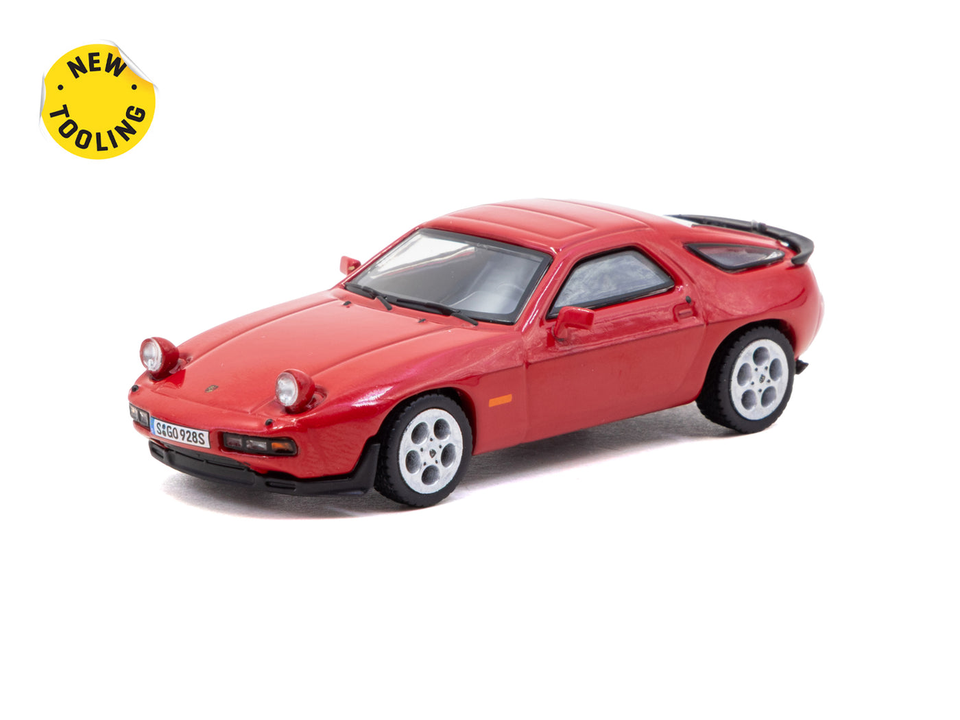 Коллекционная машинка Tarmac Works 1:64 Porsche 928 S Red
