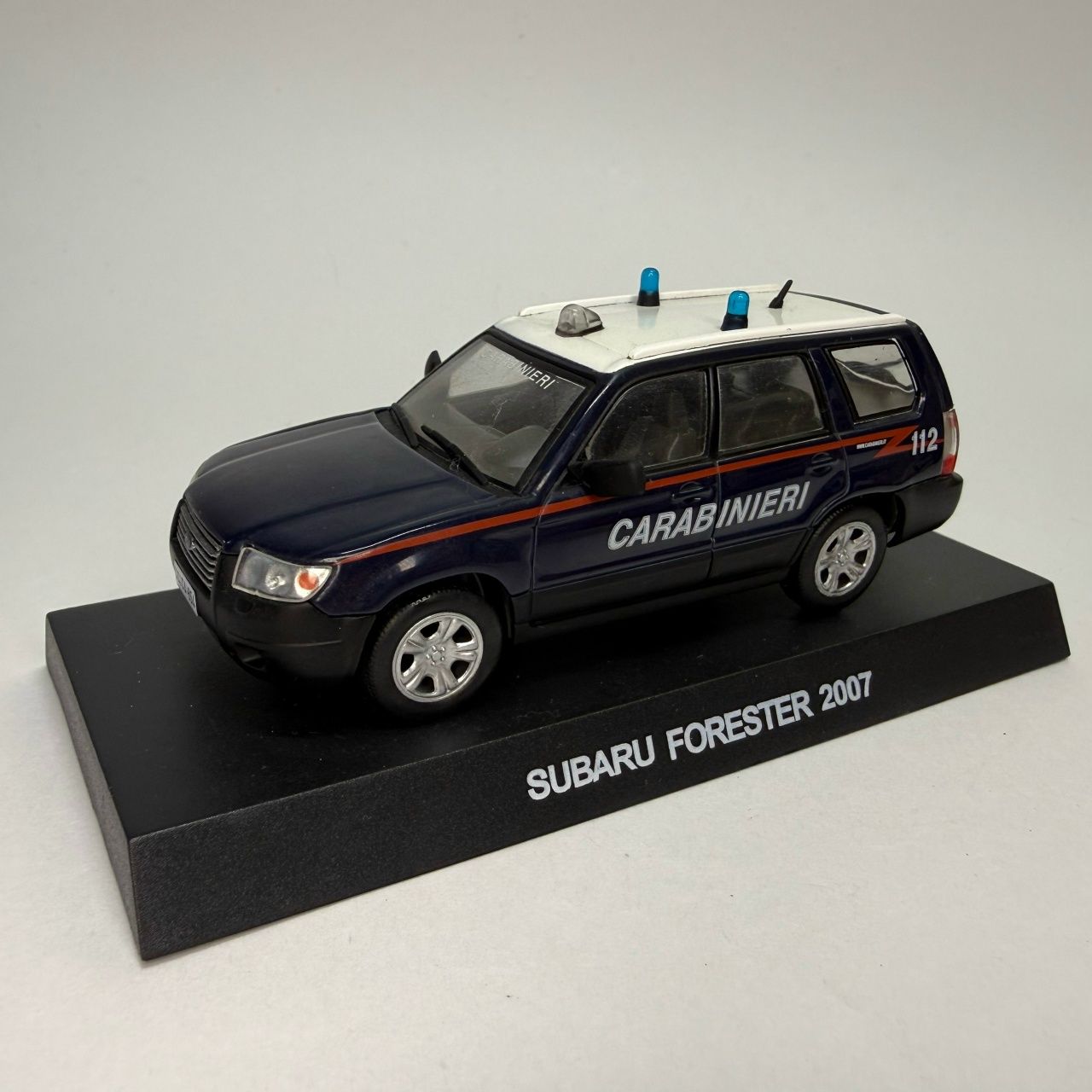 De Agostini модель автомобиля Subaru Forester 2007 Carabinieri без блистера