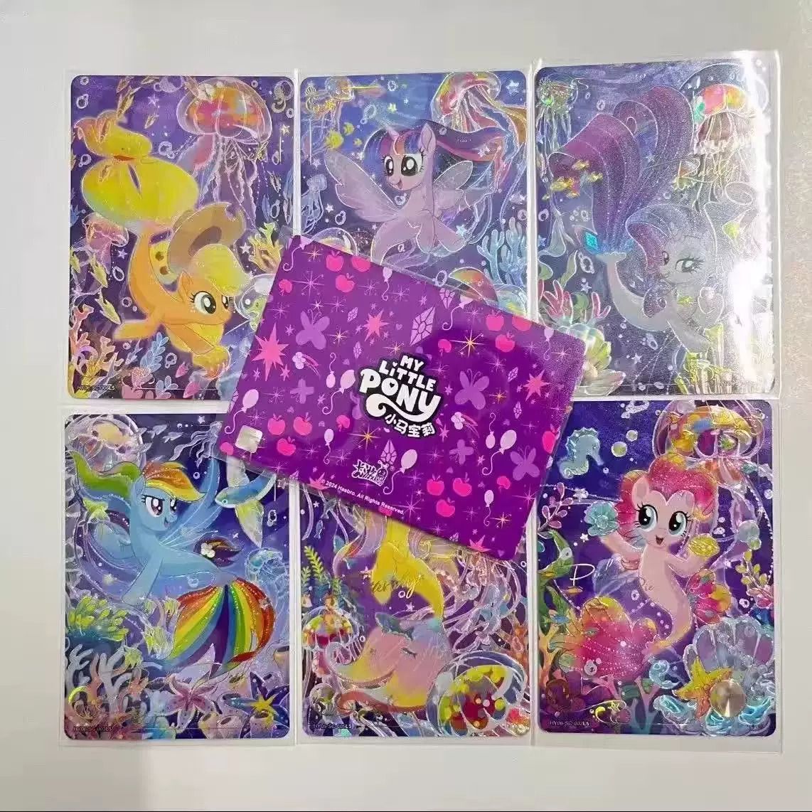 My Little Pony коллекционные карточки Huiyue 6,1 случайная карта из серии Huiyue 6 SC