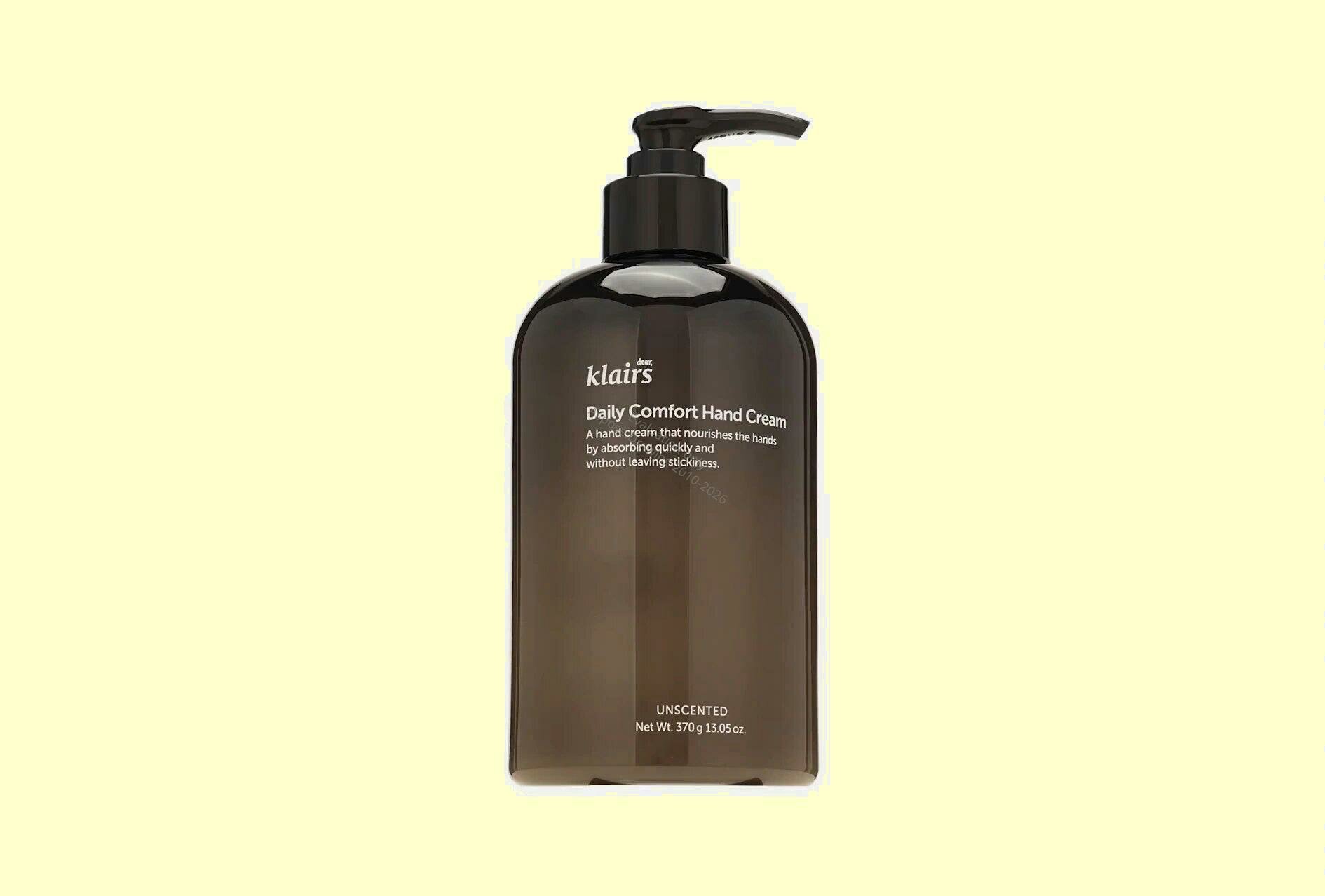 Увлажняющий крем для рук без отдушки Dear, klairs Daily Comfort, 370 г