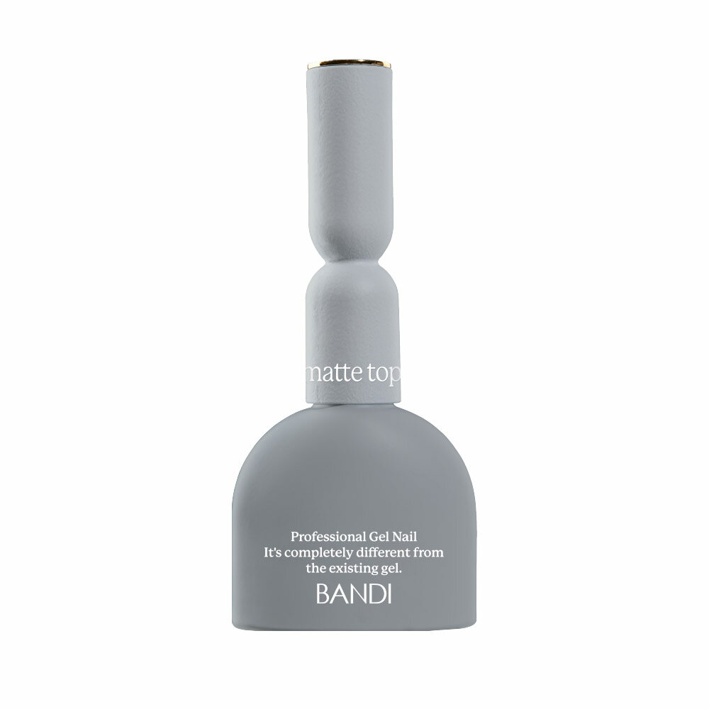 BANDI MATTE TOP GEL Верхнее покрытие с матовым эффектом 10 мл