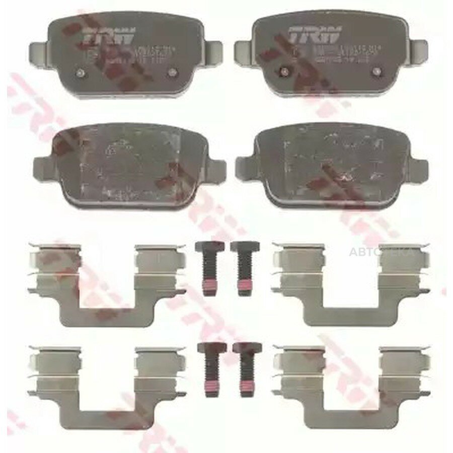 Колодки тормозные дисковые TRW GDB1708