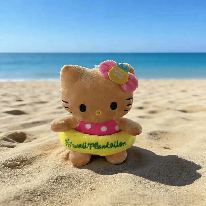 Плюшевый брелок Hello Kitty Hawaii Plantation, цвет D