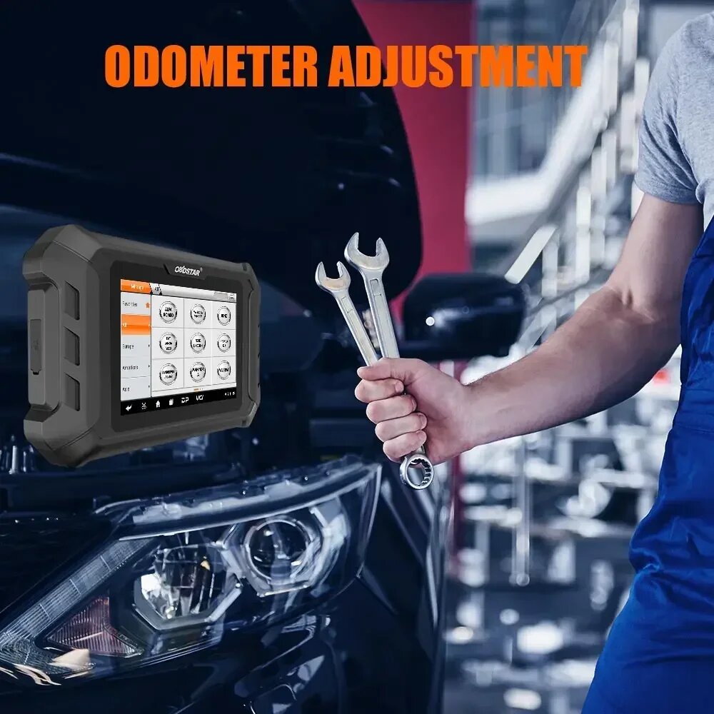 OBDSTAR ODOMASTER: Полная калибровка приборной панели/OBDII и специальные функции, совместимые с большими количествами моделей автомобилей, с поддержкой нескольких языков