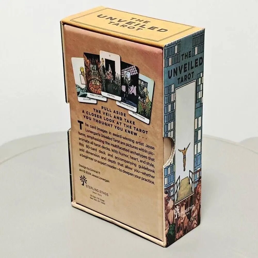 Карты Таро The Unveiled Tarot от Джесси Лонергана, 78 карт, с руководством — фото 1