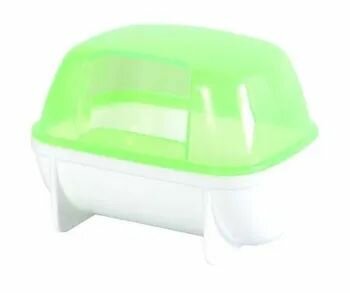 HOMEPET Купалка для мелких грызунов 10,2 см х 7,2 см х 7,2 см /