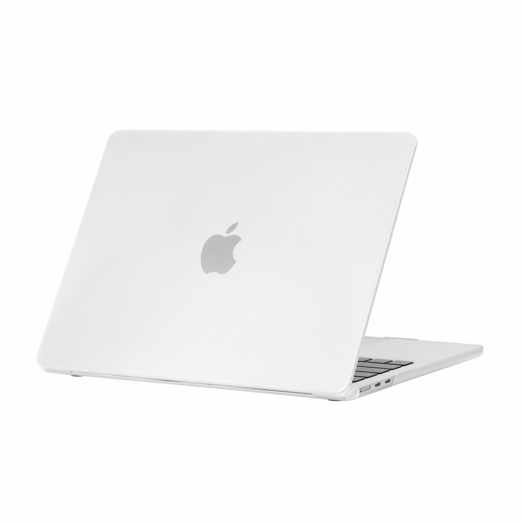 Накладка пластиковая для MacBook Air 13" (A2681 / A3113) Dotted carbon white