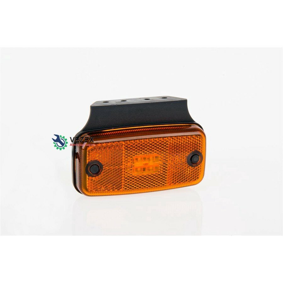 FRISTOM FT019ZKLED фонарь габаритный! жёлтого цвета, LED 110х54, с кронштейном, проводом 0.5м \