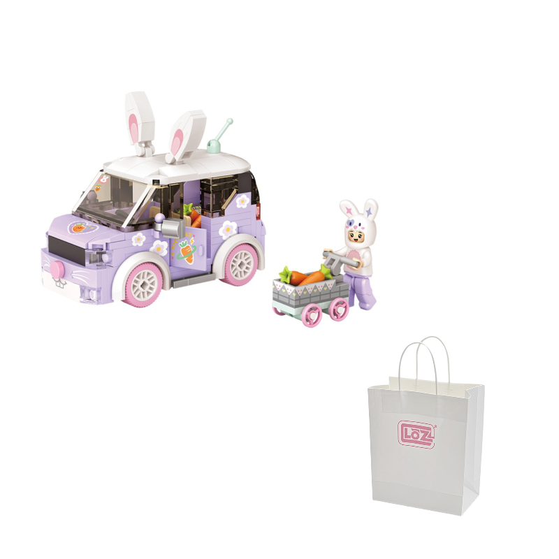 Конструктор унисекс LOZ Bunny Carrot, 242 шт.