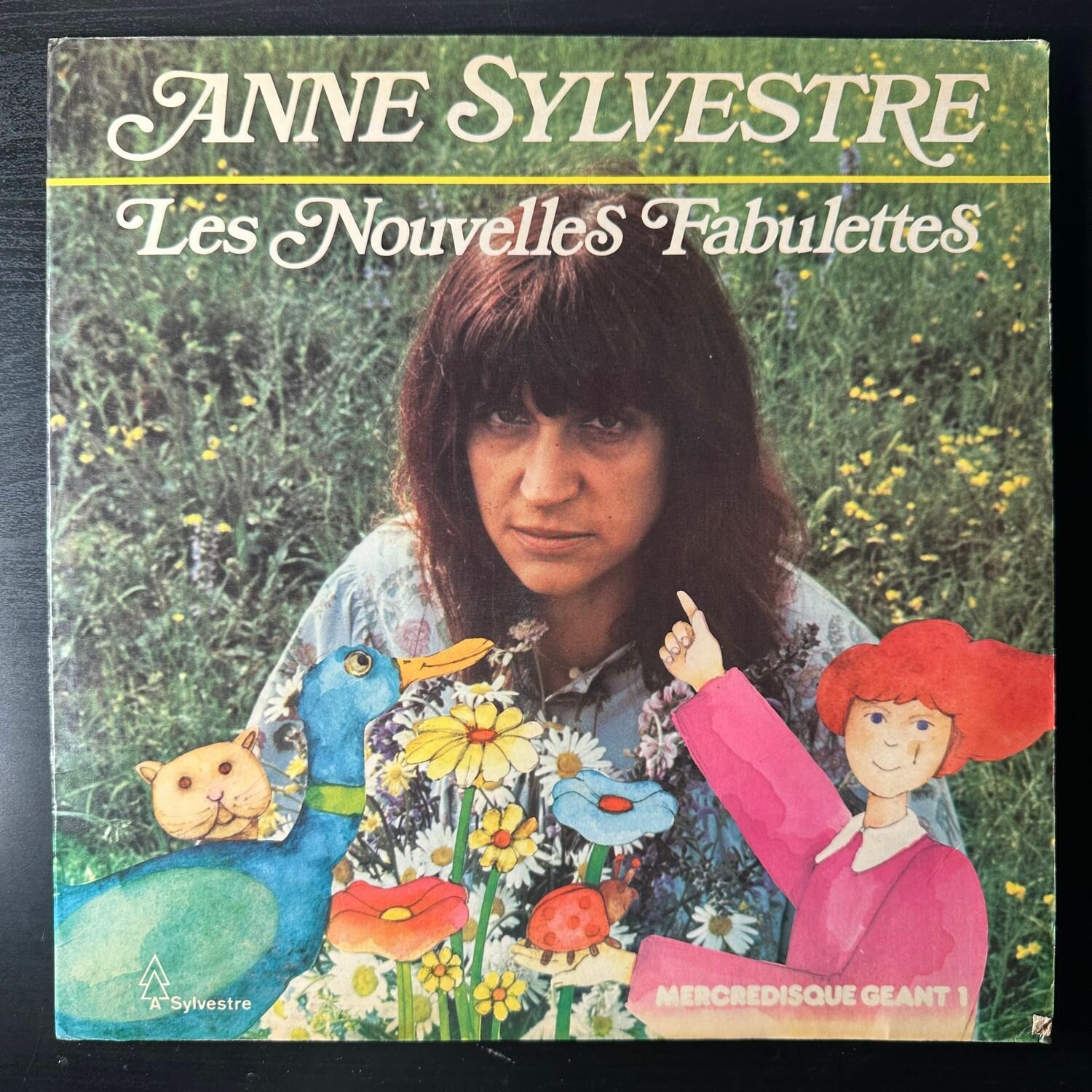 Виниловая пластинка Anne Sylvestre - Les Nouvelles Fabulettes (Франция 1976г.)
