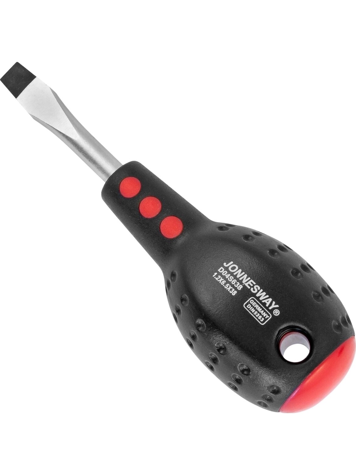 Отвертка шлицевая SL6.5х38 JONNESWAY D04S638