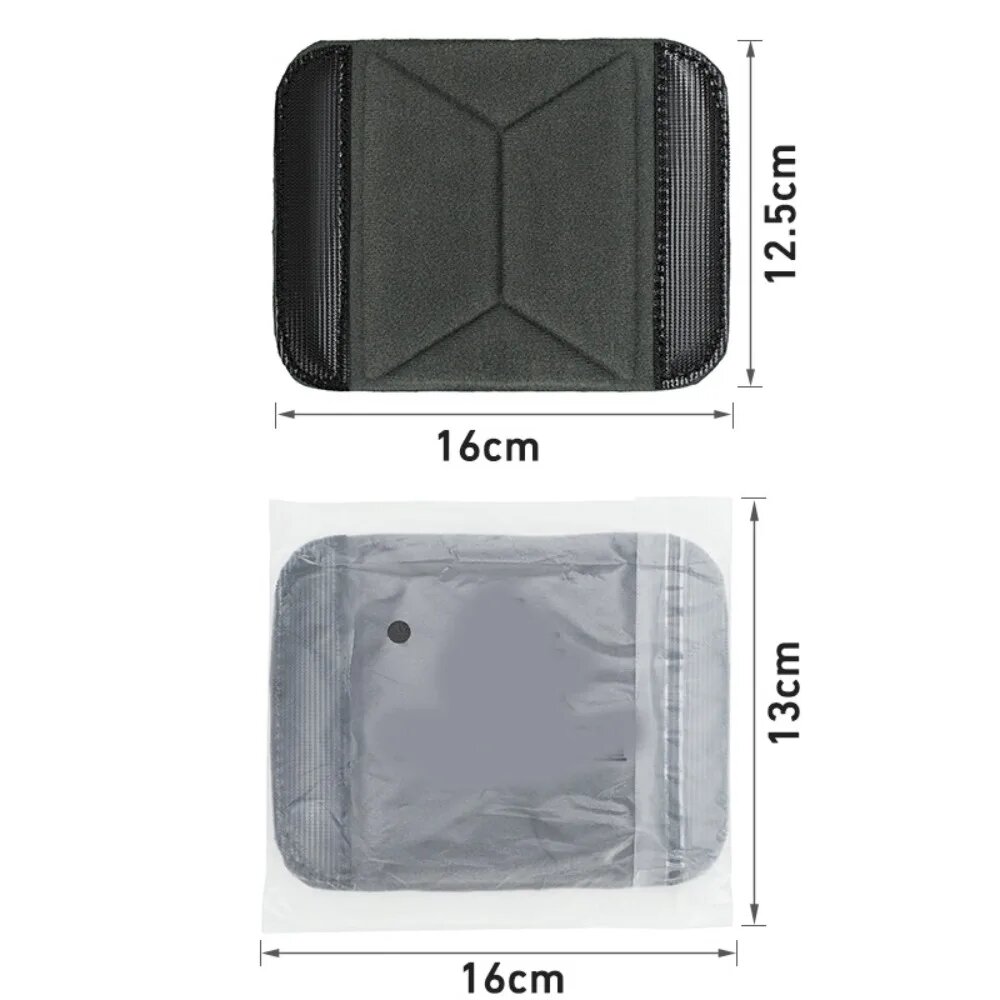 Разделители для камер серый полиэстер 16x12,5 см/33x10,5 см/47,5x10,5 см 3