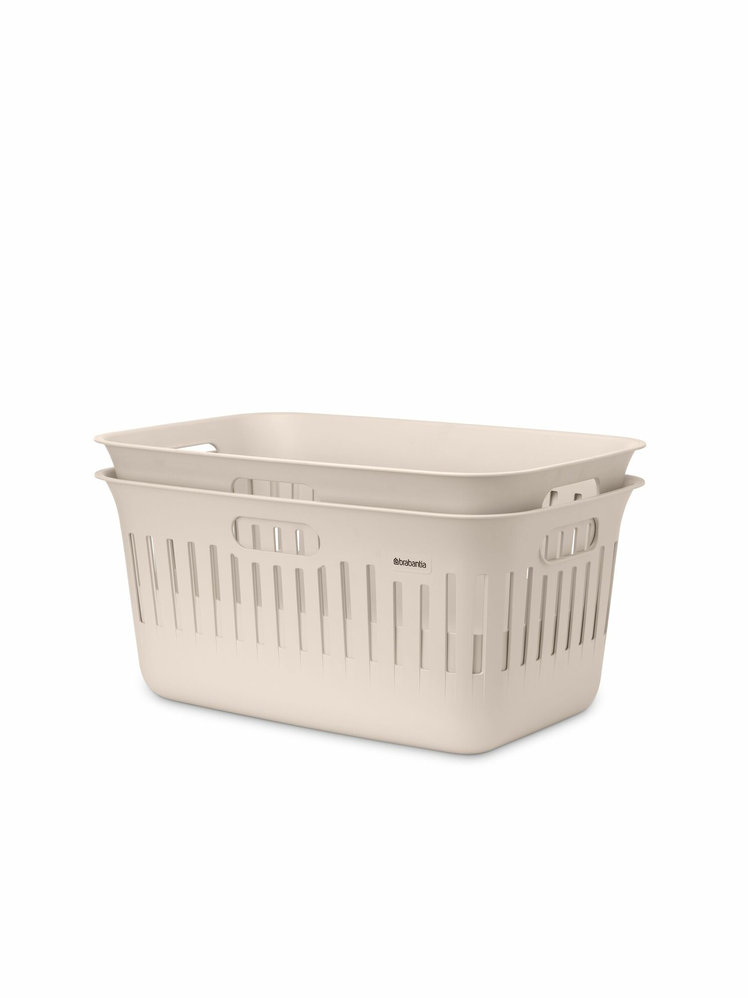 Корзина для белья Brabantia Collect-It 40л 2шт бежевая 247781