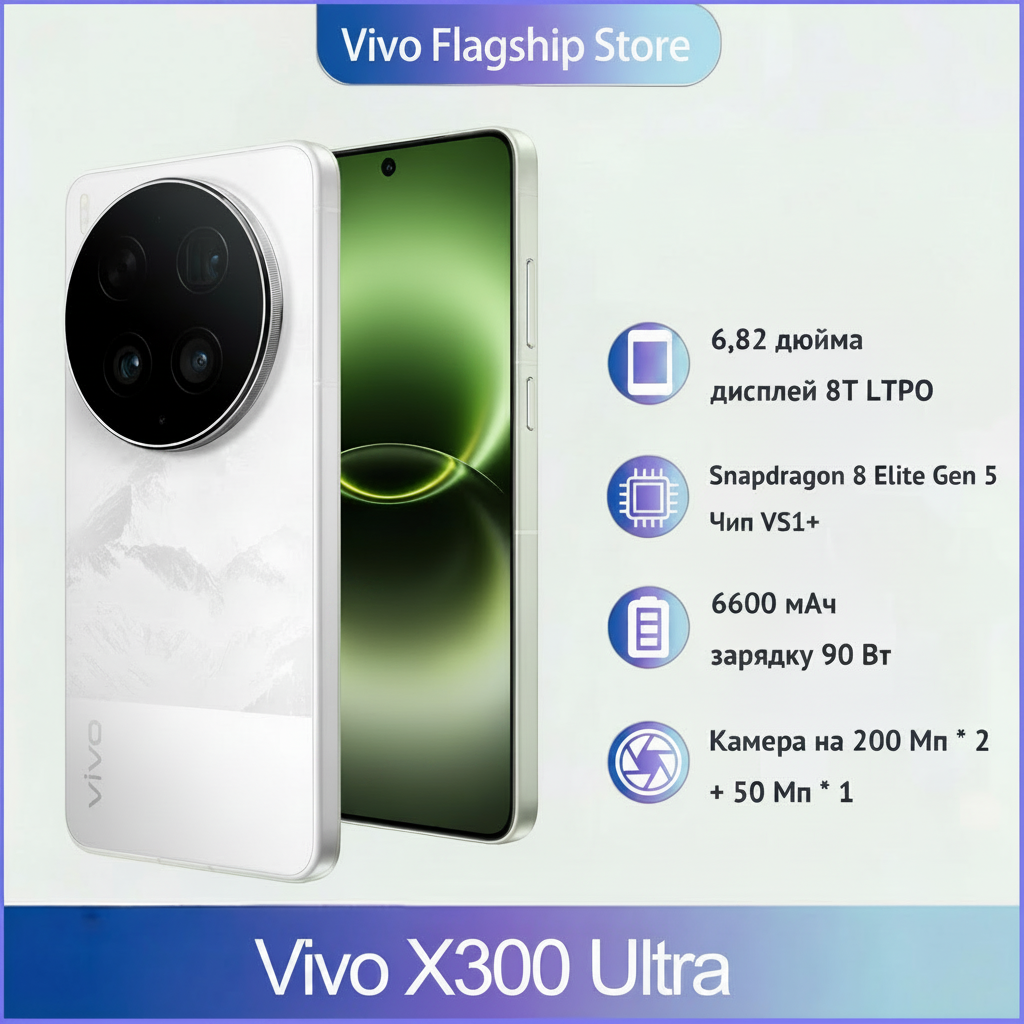 Смартфон Vivo X300 Ultra, 16/512ГБ, russia