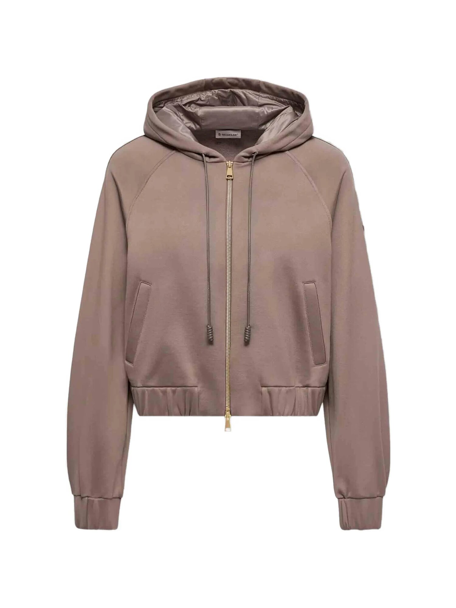 Худи Logo-patch zip-up hoodie