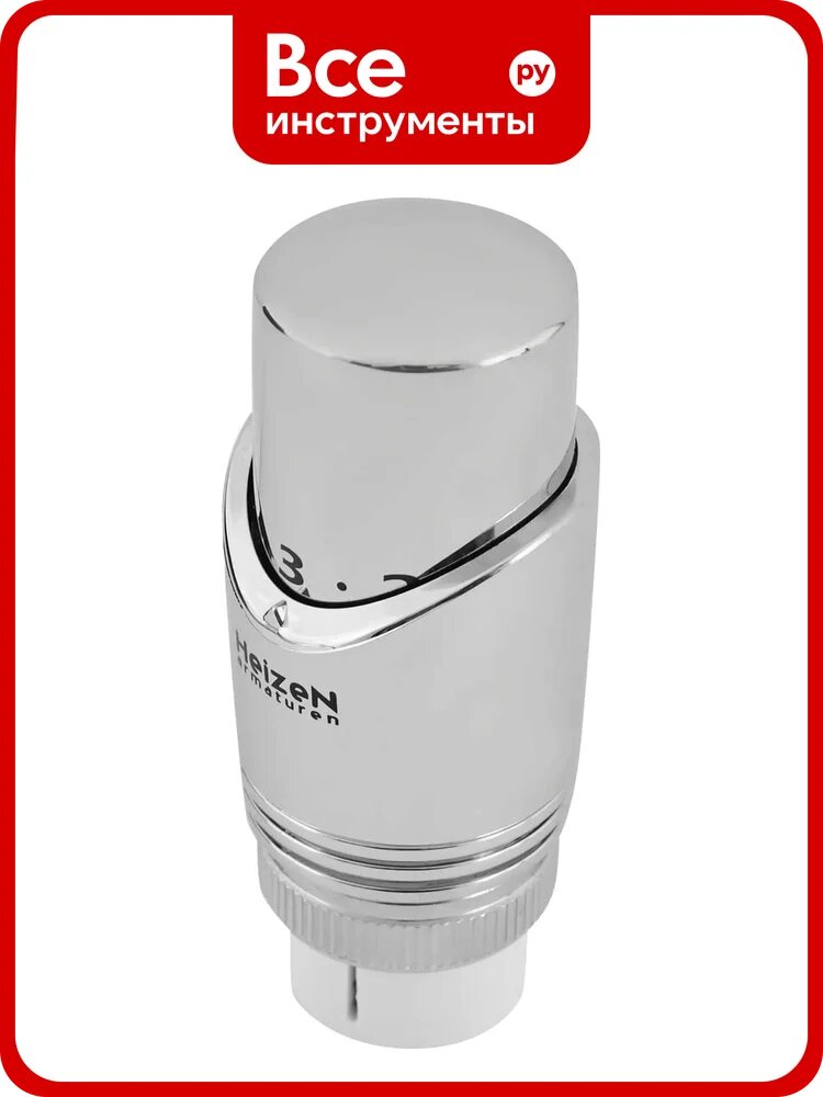 Термостатическая головка Heizen armaturen TC 9, с жидкостным датчиком, хром