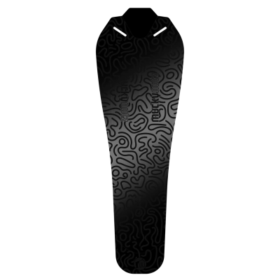 Крыло заднее Mucky Nutz Junior Face Fender Doodle Black Small (MN0327)