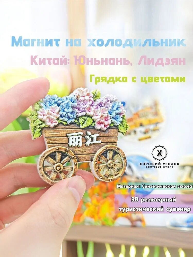 Хороший Уголок - Магнит на холодильник Филиппины с дурьяном 3D рельефный туристический сувенир