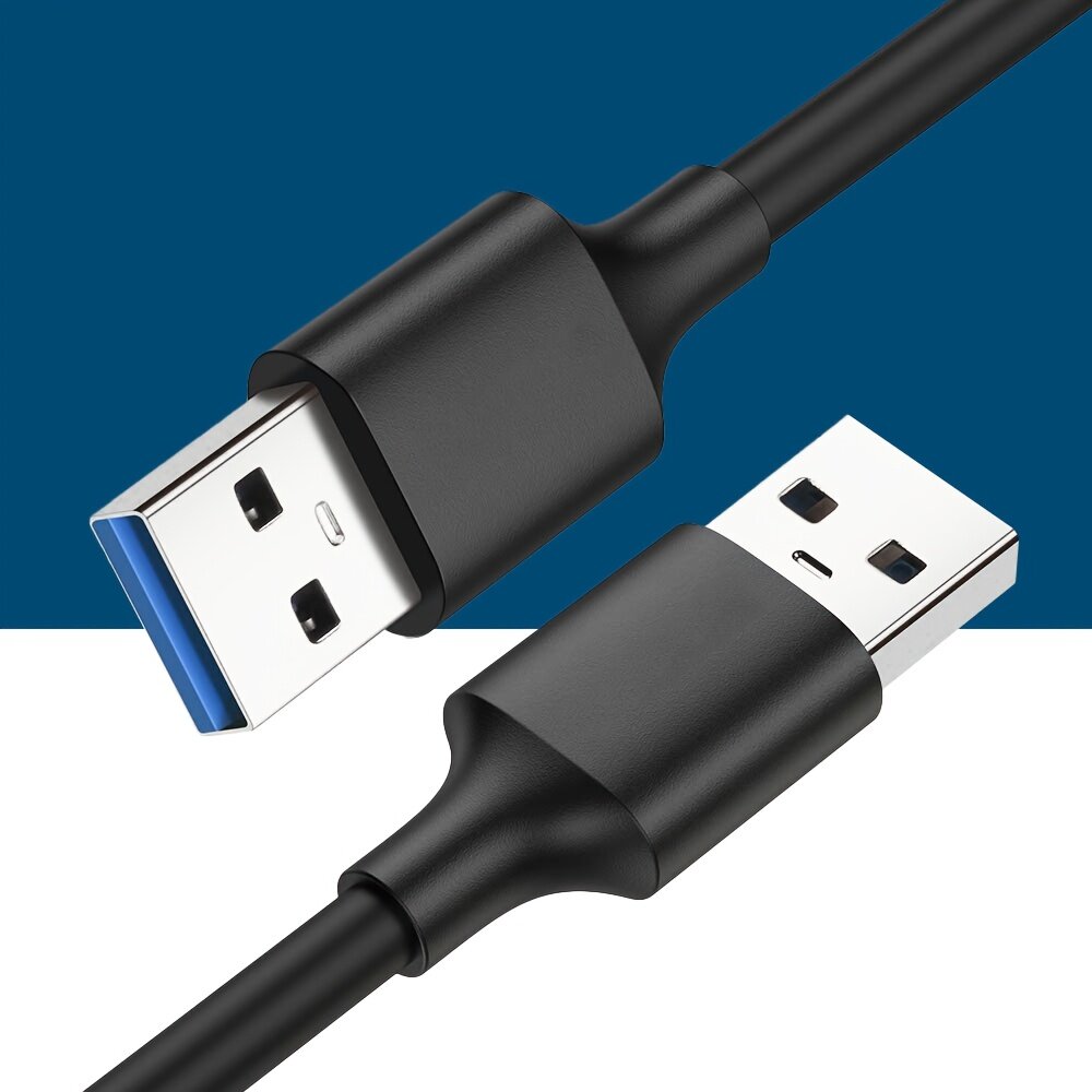 Кабель USB 3.0 мужской-мужской (USB-A – USB-A), 5 Гбит/с, 20 дюймов