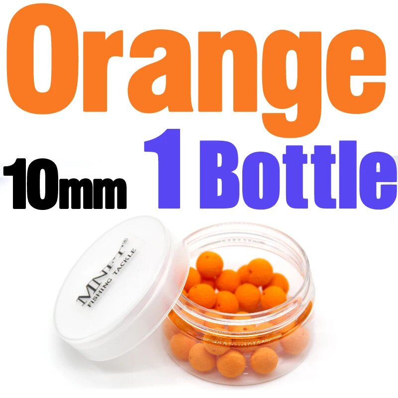 MNFT всплывающие бусины для ловли карпа 10mm Orange