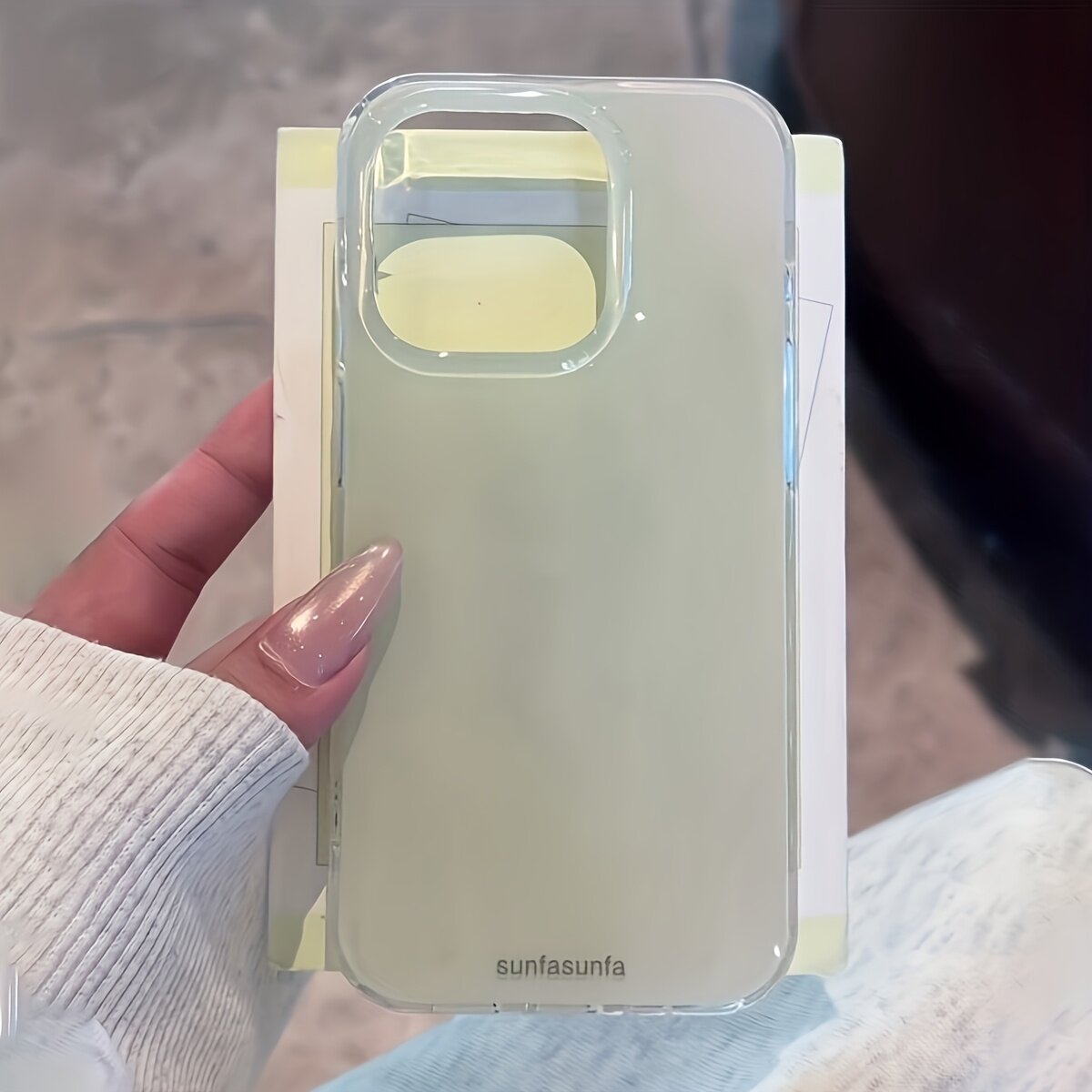 Чехол для iPhone 11 3D градиентный полупрозрачный двухслойный, цвет Mixed Color 1