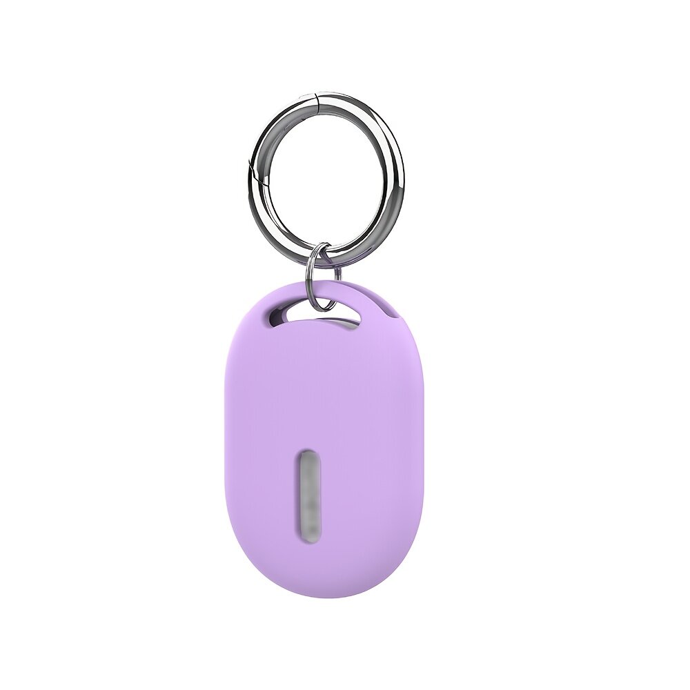 Защитный чехол для Bluetooth-трекера, тонкий, устойчивый к царапинам, с приятной для кожи текстурой, сиреневого цвета