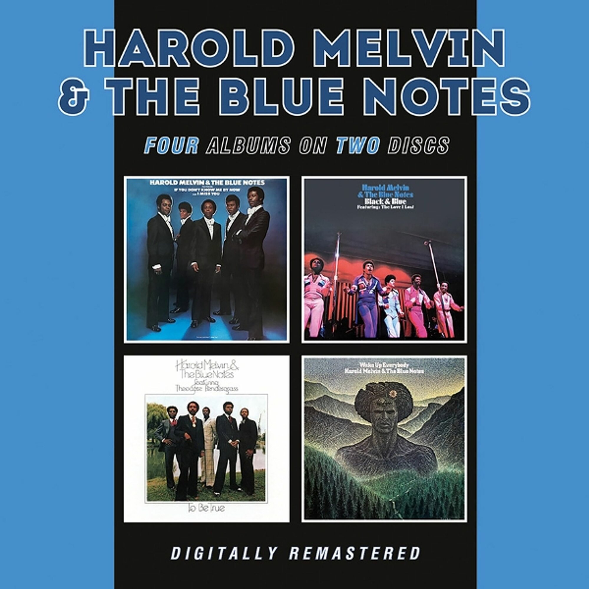 Компакт-диск Harold Melvin & The Blue Notes - Four Albums On Two Discs (remastered) (2 CD) (2 CD)