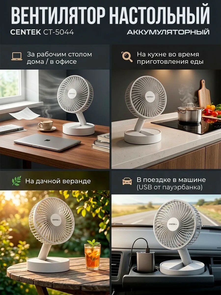 Вентилятор настольный — фото 1